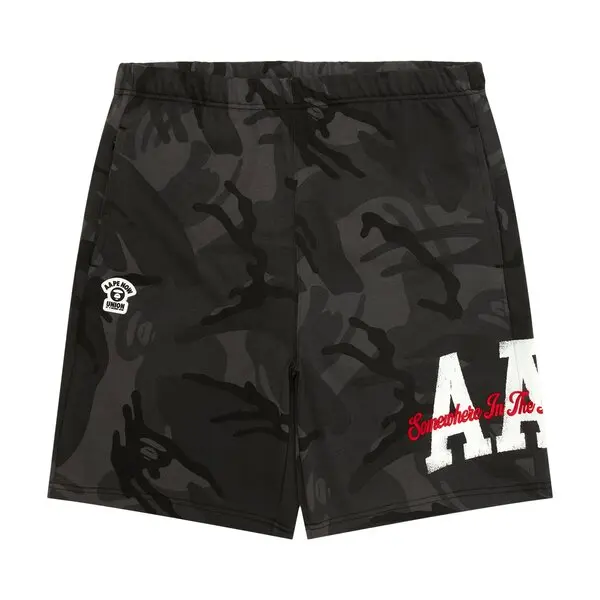 AAPE Basic Sweat Shorts /multicolor