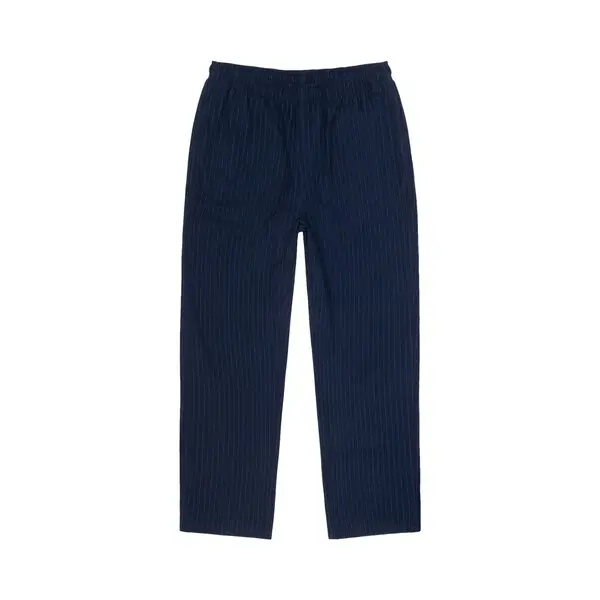 StÜssy Beach Pant Wool Stripe 'navy