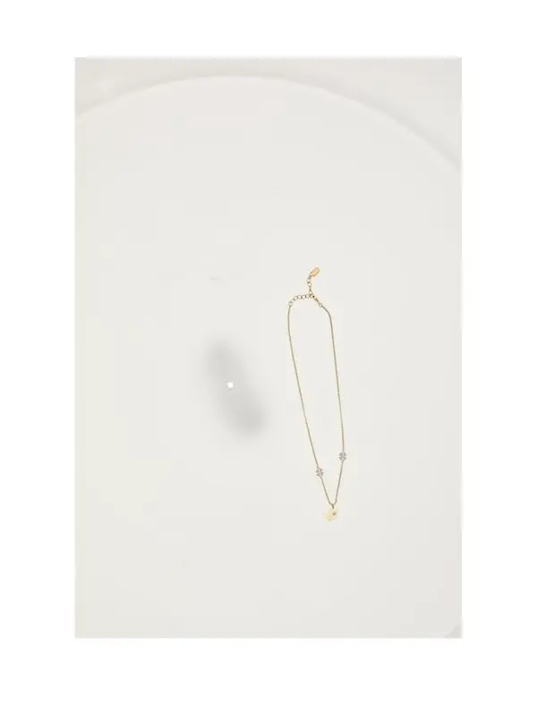 Dior Signature Clover Necklace - Multicolor