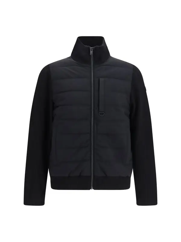 Moose Knuckles Kamet Hybrid Jacket With High Collar