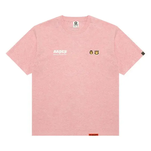AAPE R Logo Tee /heather