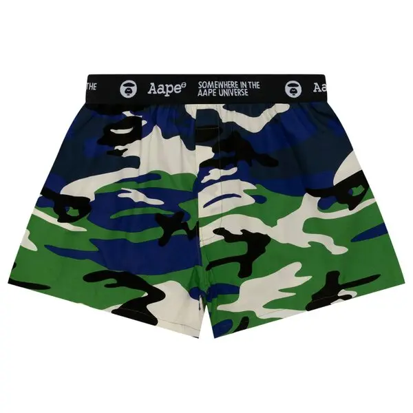 AAPE Camo Boxers /navy