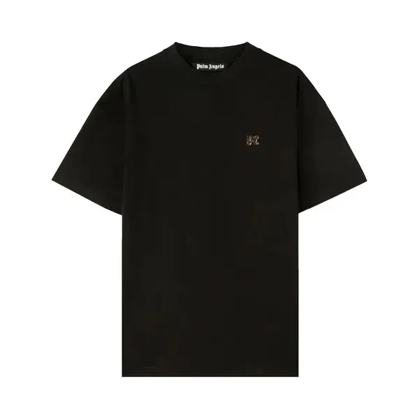 Palm Angels Monogram Pin Tee /gold