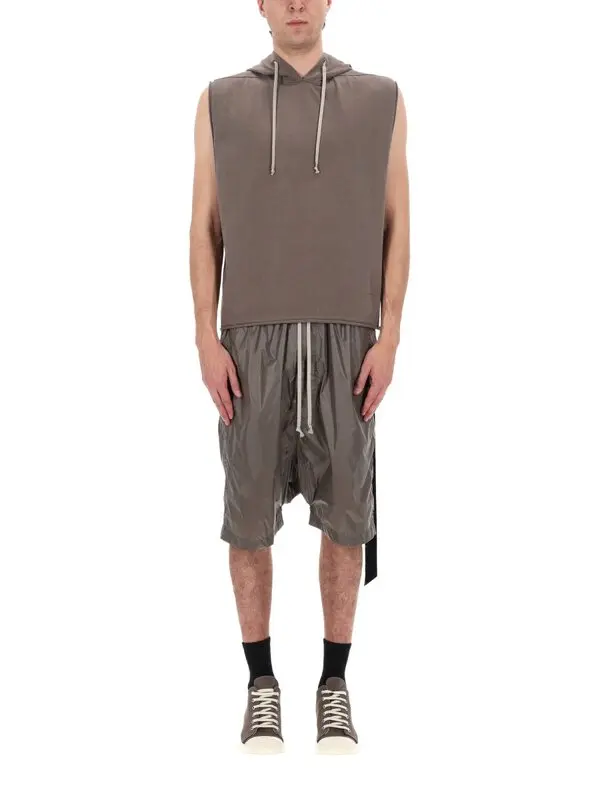 Rick Owens Top Hooded Tunic