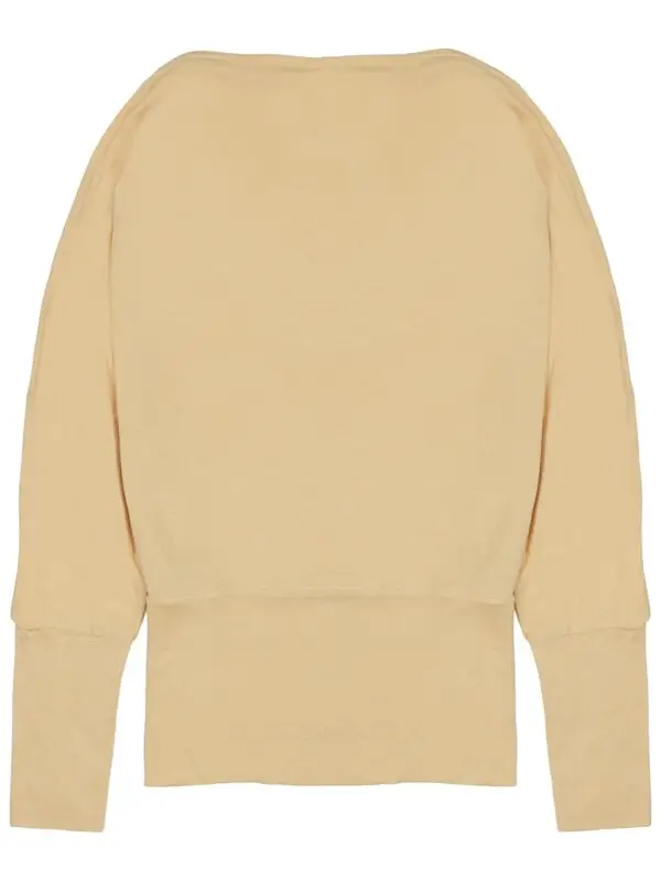 TOTEME Viscose Knit Top - Yellow