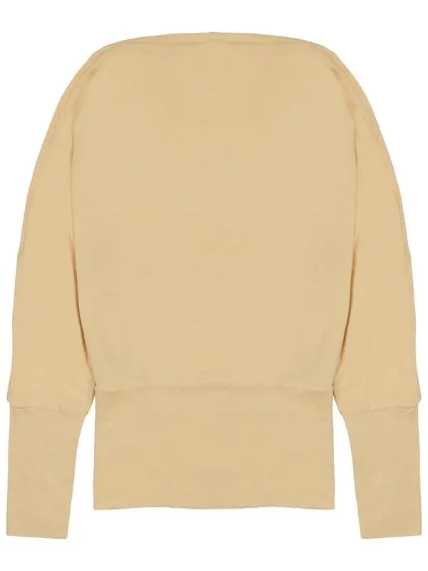 TOTEME Viscose Knit Top - Yellow
