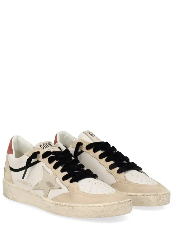 GOLDEN GOOSE Ballstar Sneaker With Logo
