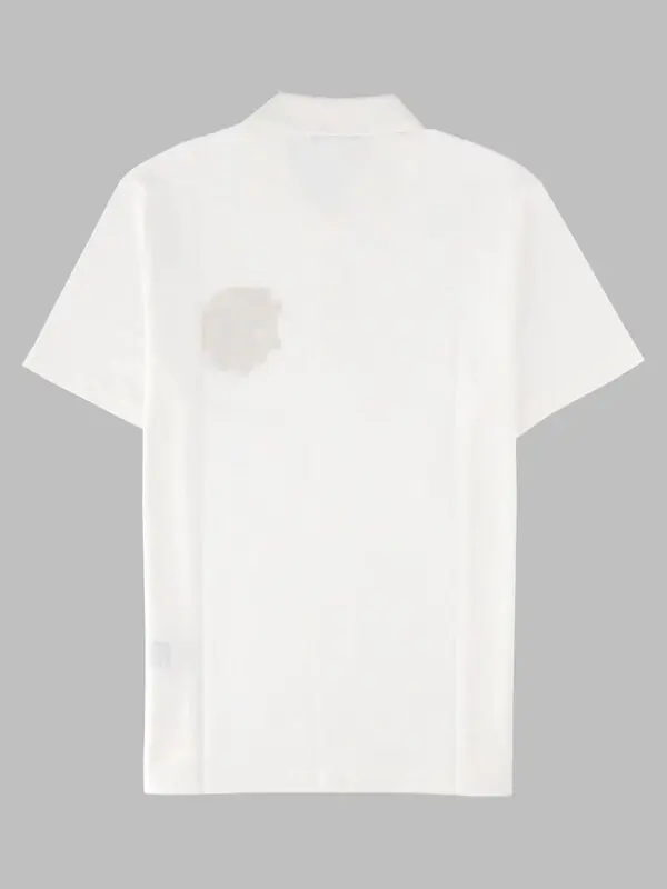 Versace Polo Con Logo - White