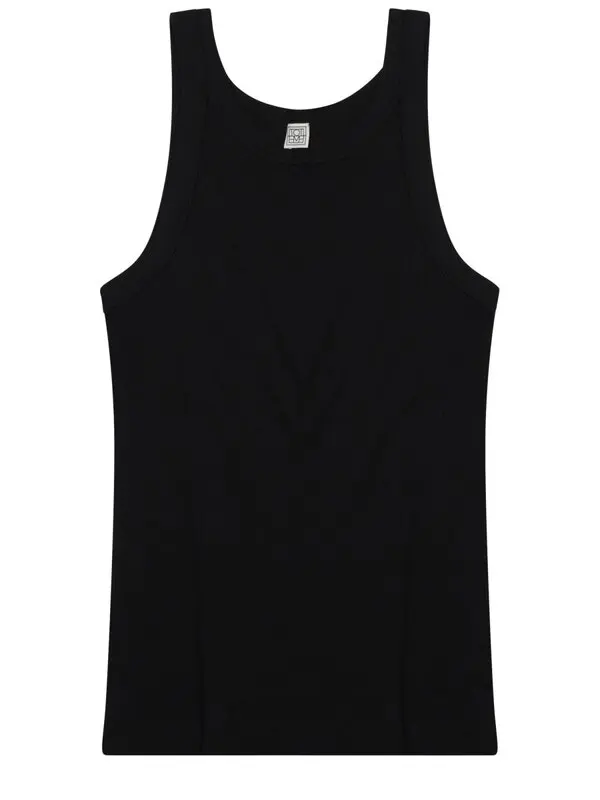 TOTEME Top In Cotone - Black