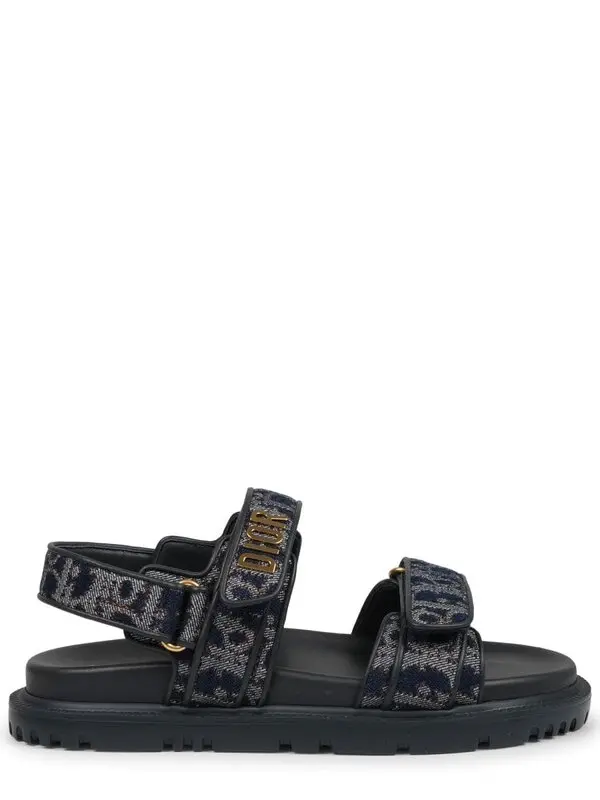 Dior Logo Sandals - Blue