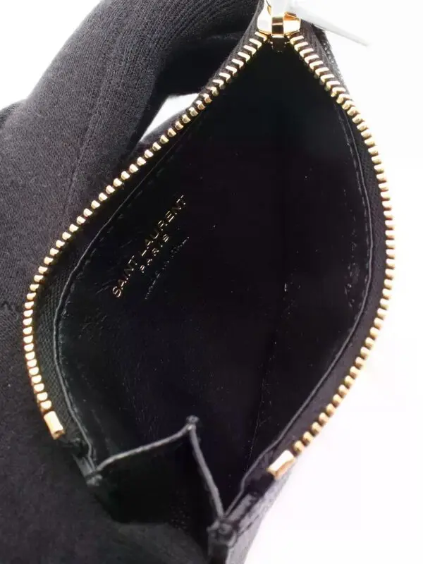 Saint Laurent 2020s Fragment Zip Card Case