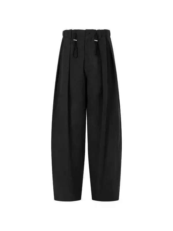 STUDIO TOMBOY Pleated Drawstring-waist Trousers