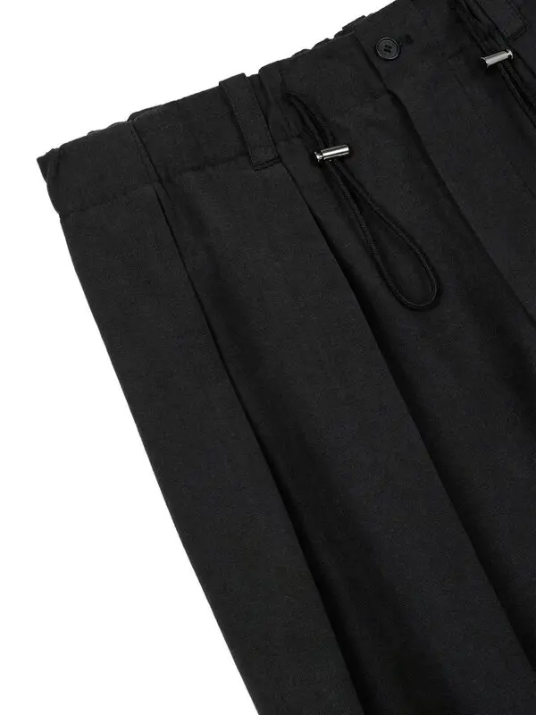 STUDIO TOMBOY Pleated Drawstring-waist Trousers