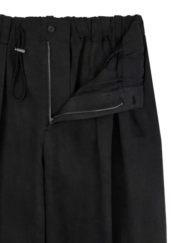 STUDIO TOMBOY Pleated Drawstring-waist Trousers