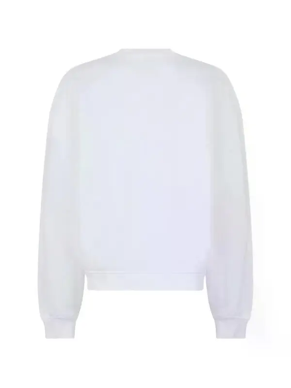 Dsquared2 Ski Pass Graphic-print Crew-neck Cotton Sweatshirt