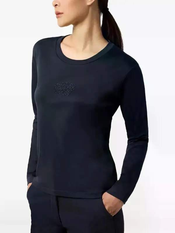 Paul & Shark Beaded Logo-embroidered T-shirt