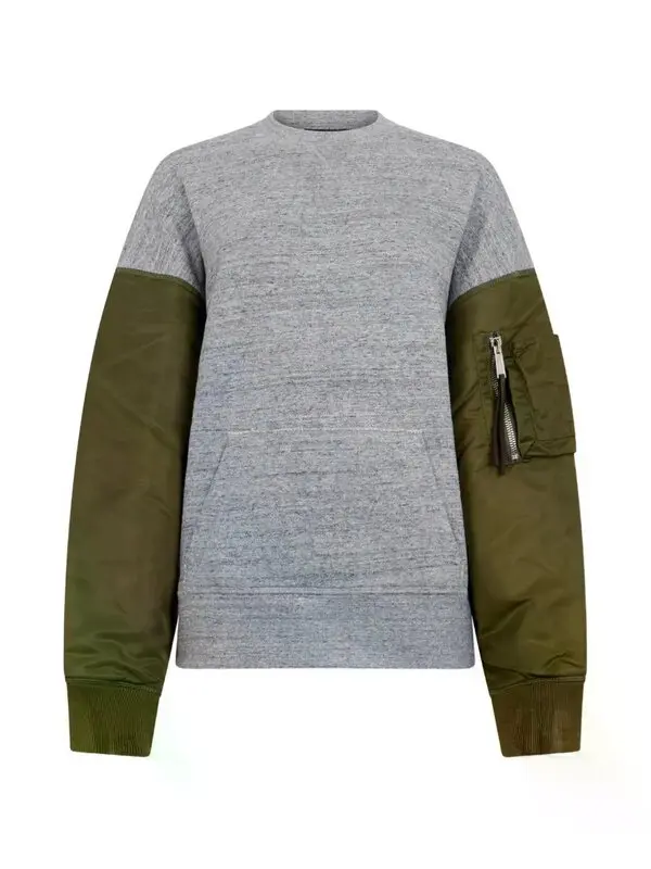 Dsquared2 Hybrid Melange Field-fit Crew-neck