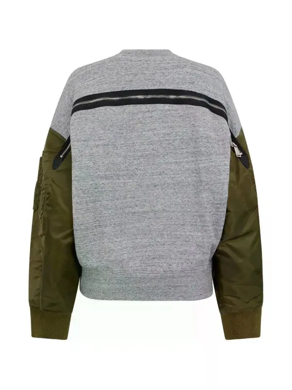 Dsquared2 Hybrid Melange Field-fit Crew-neck