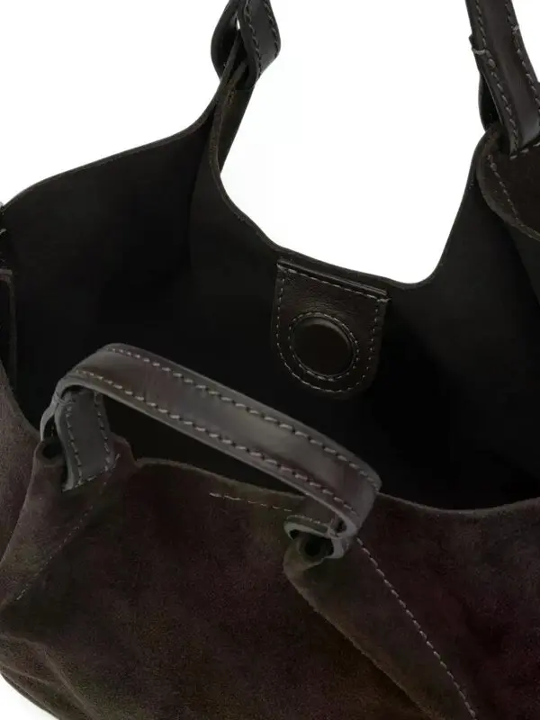 GIANNI CHIARINI Dua Suede Tote Bag