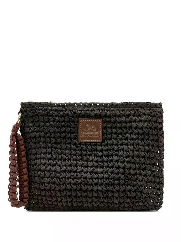 Sundek Momo Straw Clutch Bag
