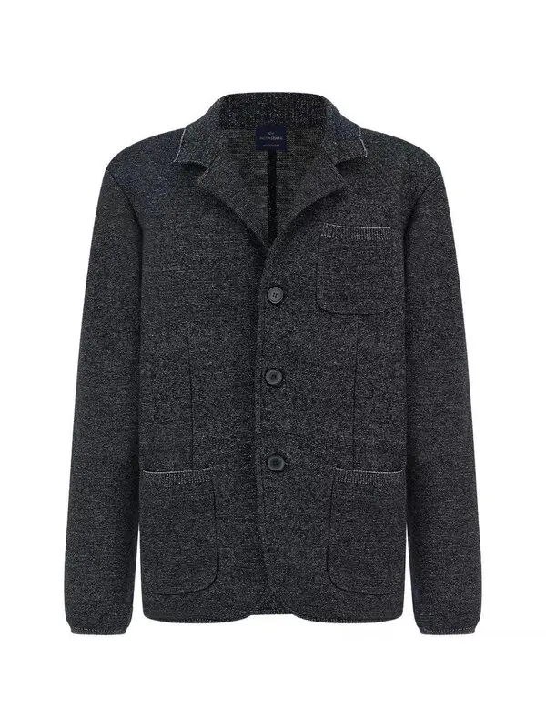 Paul & Shark Button-fastening Knitted Blazer