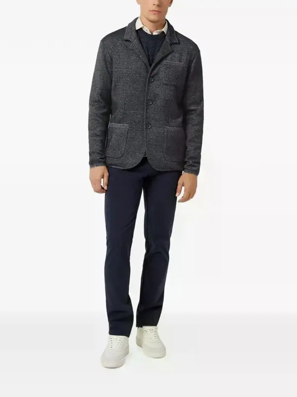 Paul & Shark Button-fastening Knitted Blazer