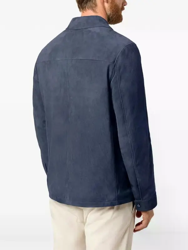 Paul & Shark Aqualeather Suede Jacket