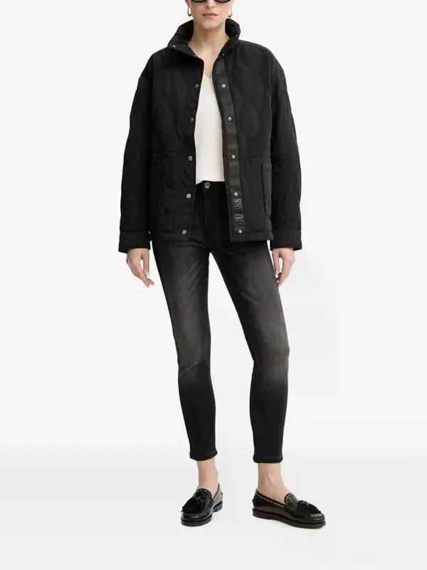 Guess Quilted Drawstring Jacket