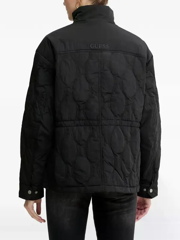 Guess Quilted Drawstring Jacket