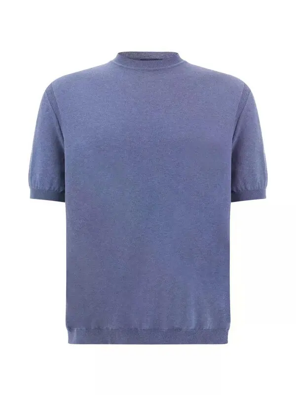Paul & Shark Fine-knit Short-sleeve T-shirt