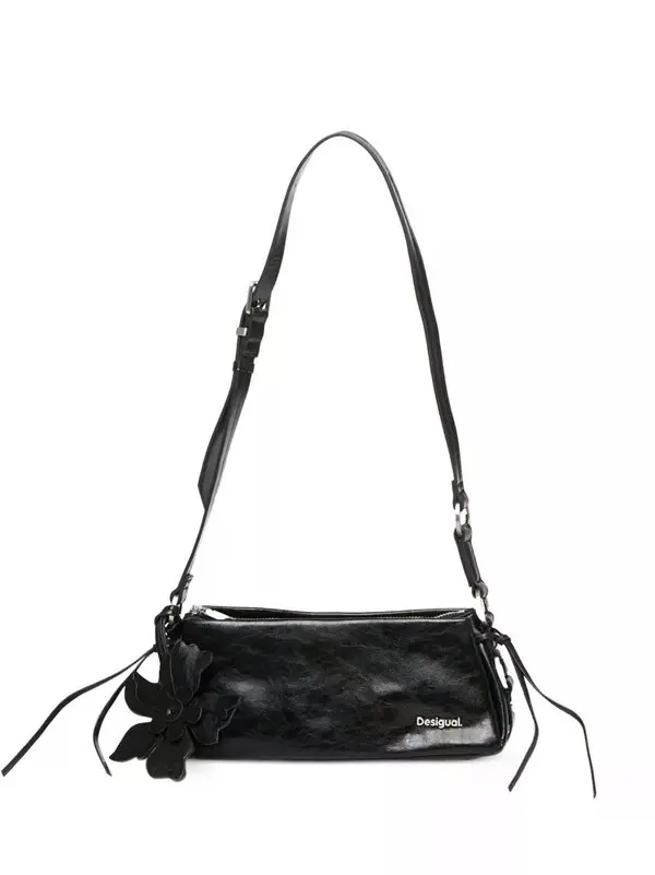Desigual Floral-charm Tote Bag - Black