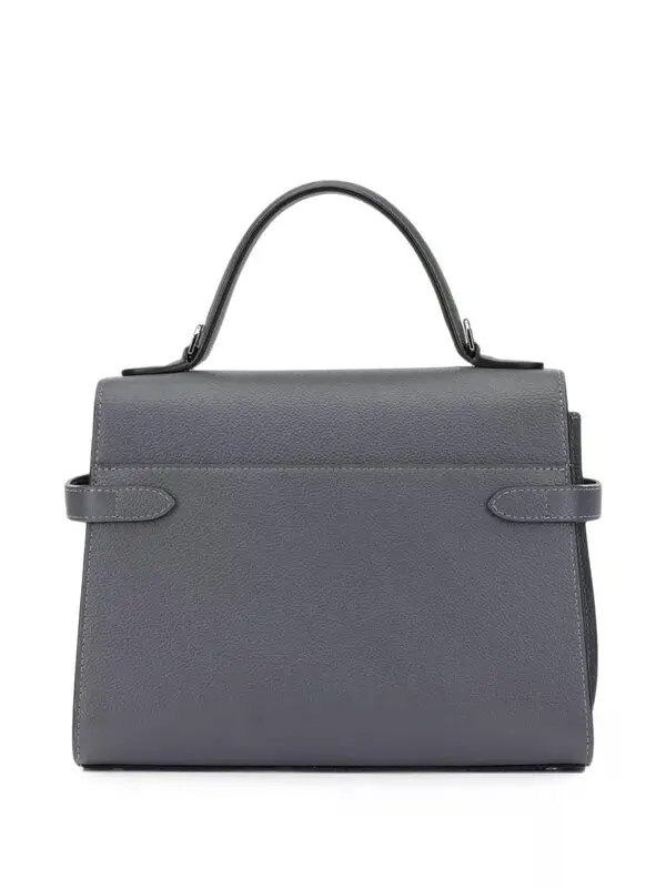LE TANNEUR Medium Emilie Envelope-flap Leather Tote Bag