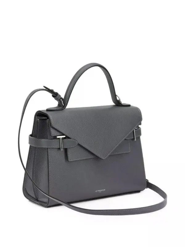 LE TANNEUR Medium Emilie Envelope-flap Leather Tote Bag