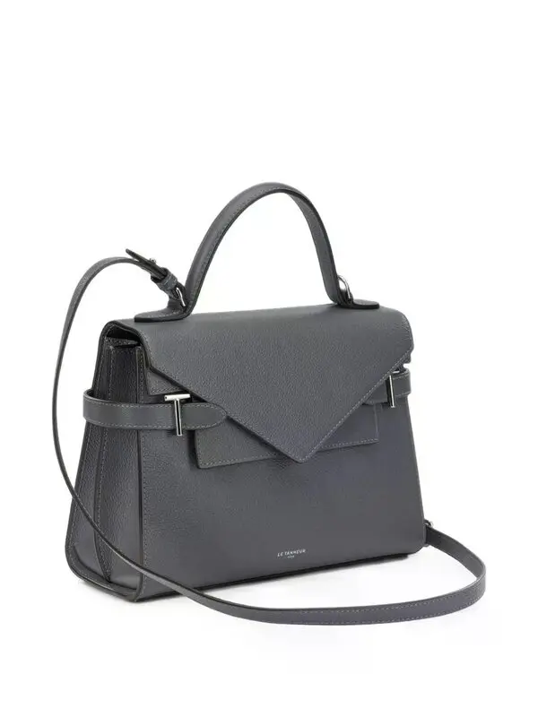 LE TANNEUR Medium Emilie Envelope-flap Leather Tote Bag