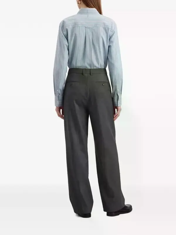Max Mara Pleated Wool Trousers