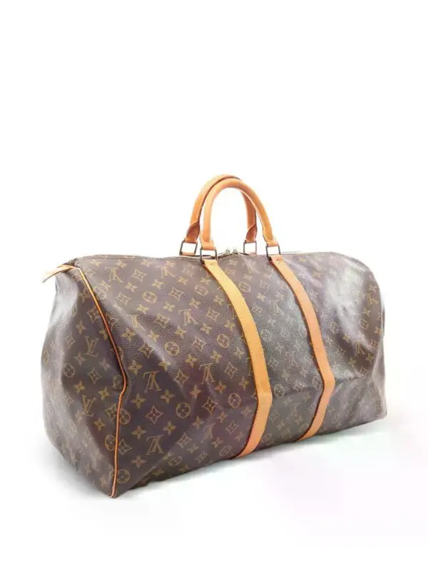 LOUIS VUITTON Monogram Travel Bag - Brown