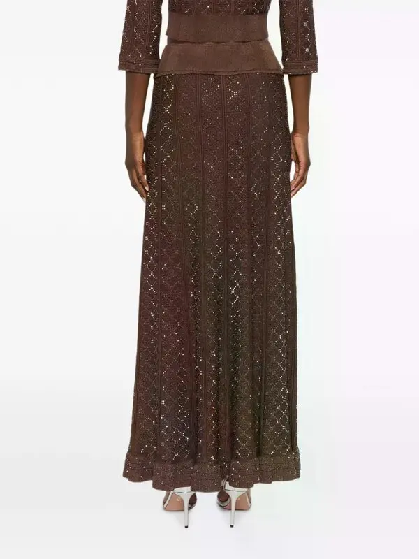 Sandro Elasticated-waistband Maxi Skirt