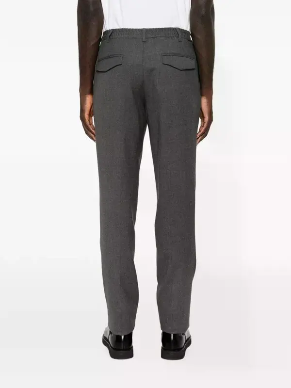 LARDINI Elasticated Waistband Trousers