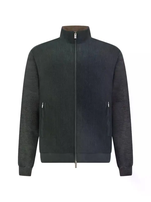 Paul & Shark Virgin Wool Zip-up Jacket