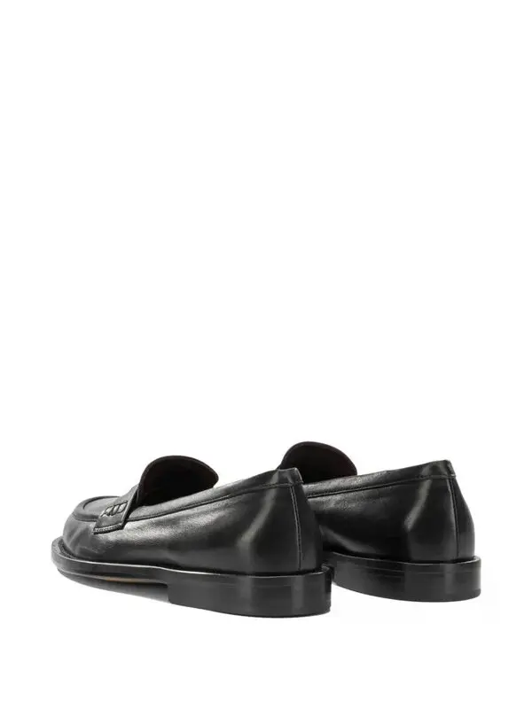 POMME D´OR Leather Penny-slot Loafers