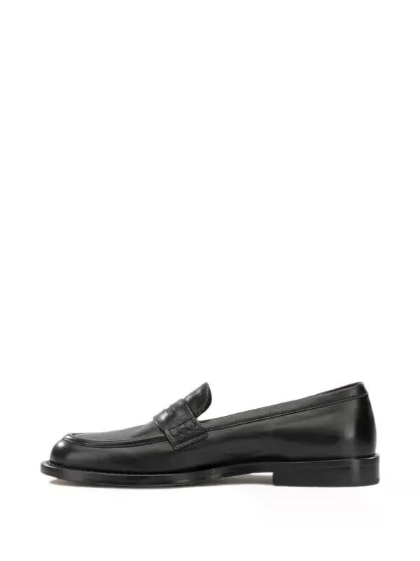 POMME D´OR Leather Penny-slot Loafers