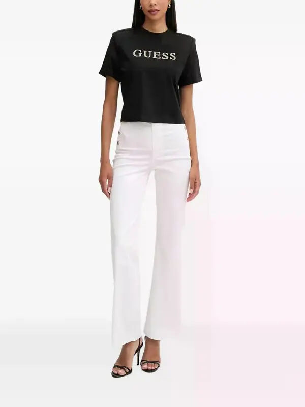 Guess Wide-leg Chino Palazzo Pants