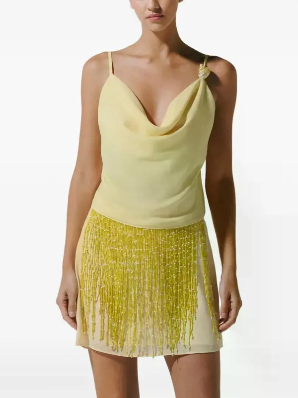 BAOBAB Shell-detail Draped Tank Top