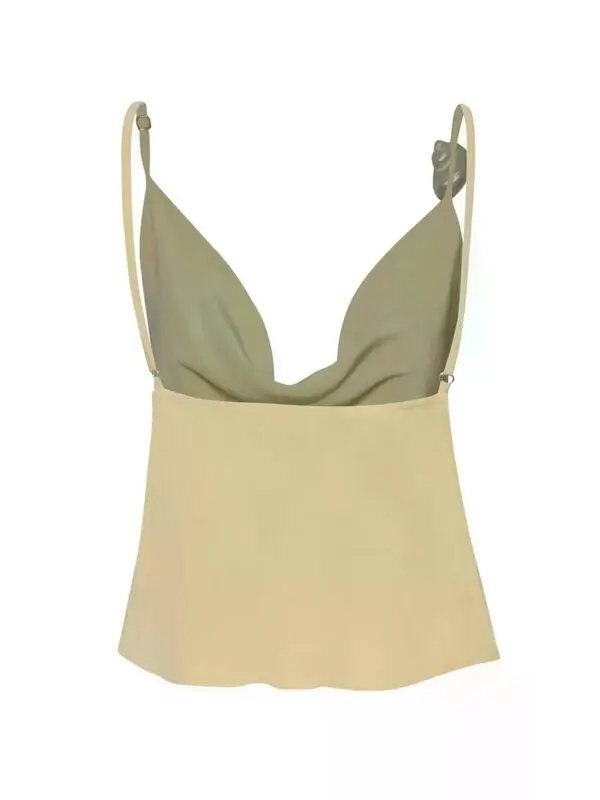 BAOBAB Shell-detail Draped Tank Top