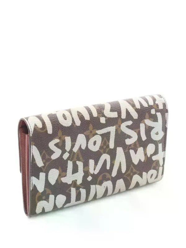 LOUIS VUITTON 2001 Graffiti Monogram Wallet