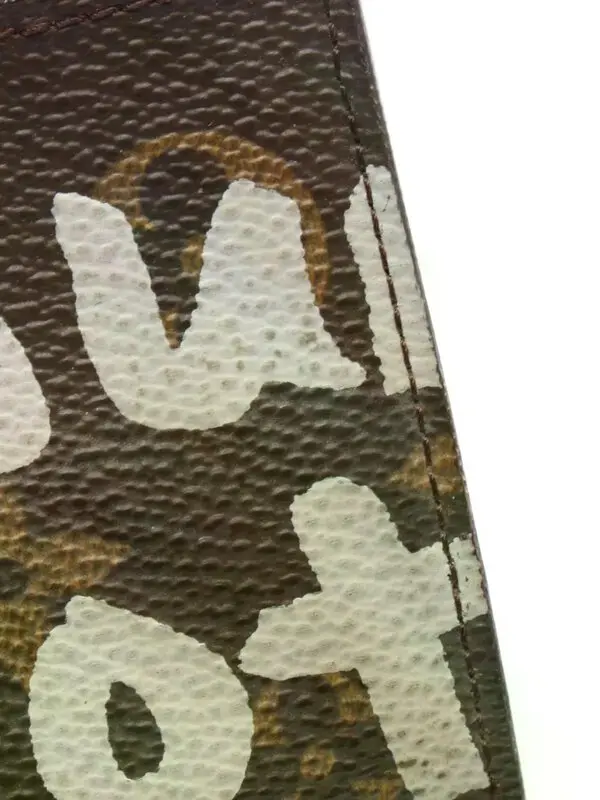 LOUIS VUITTON 2001 Graffiti Monogram Wallet