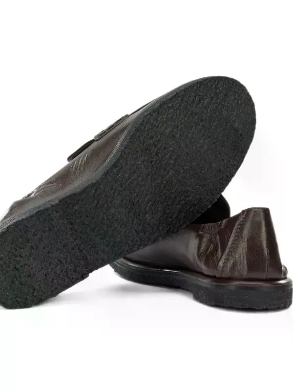 POMME D´OR Logo-plaque Leather Loafers