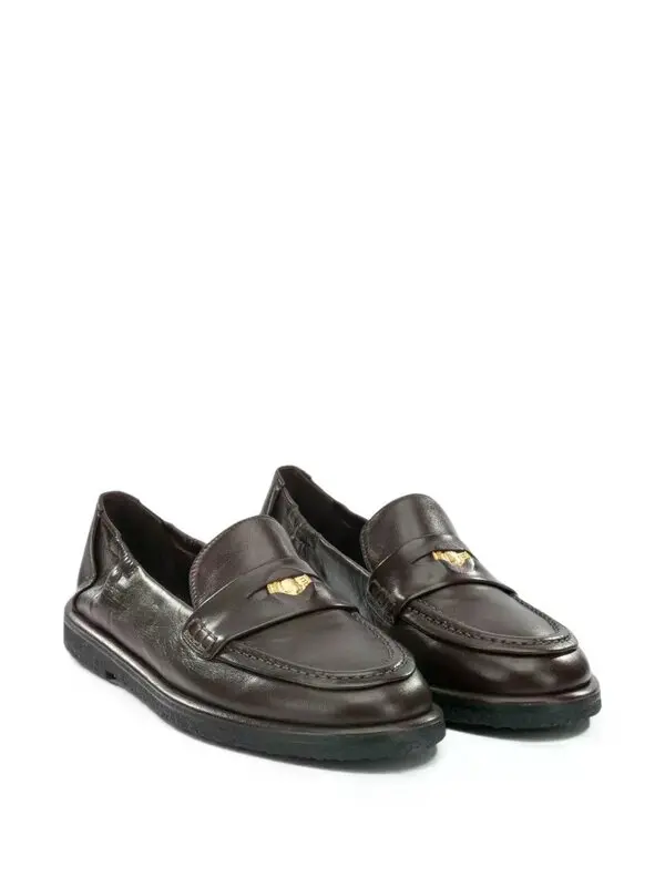 POMME D´OR Leather Loafers