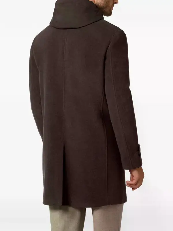 Paul & Shark Hooded Wool Coat