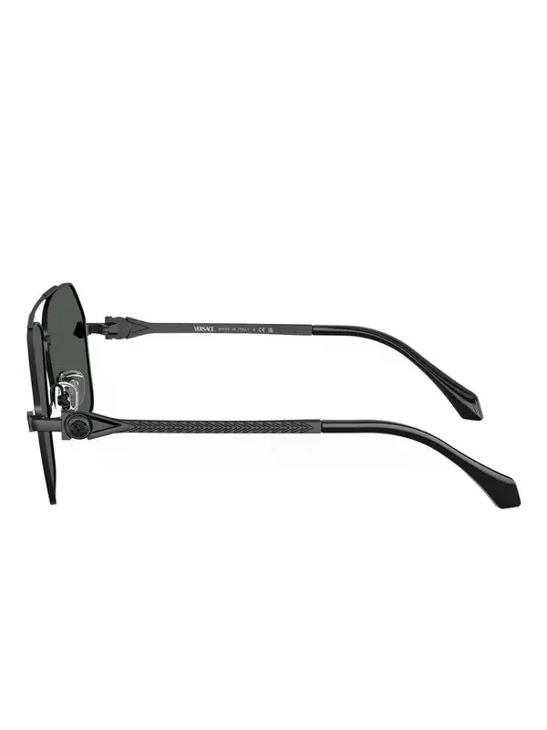 Versace Medusa-embellished Pilot Sunglasses